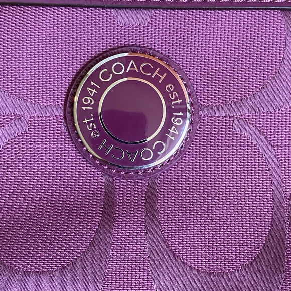 Coach | Bags | Nwt Coach Berry Colored Shoulder Bag | Poshmark